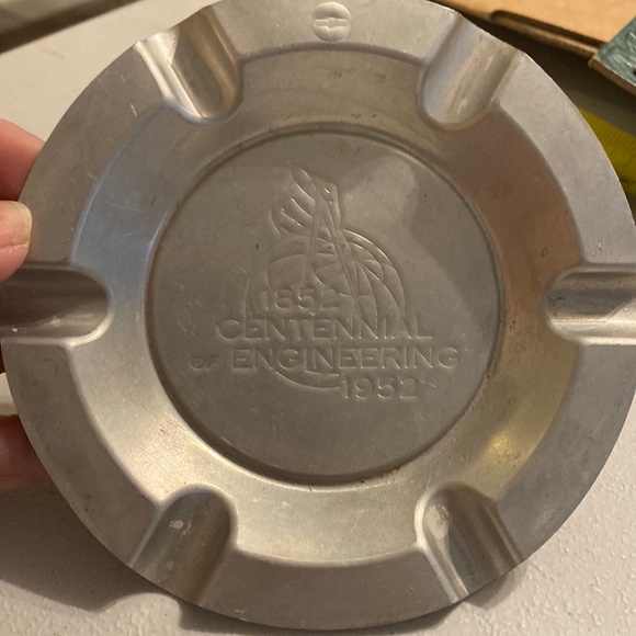 Accents | 1952 Centennial Of Engineering Ashtray Home Decor Vintage ...
